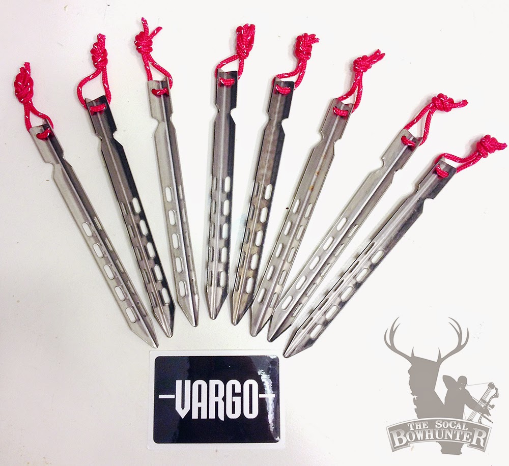 Gear Review: Vargo Titanium Ascent Tent Stakes - The Faithful Sportsman